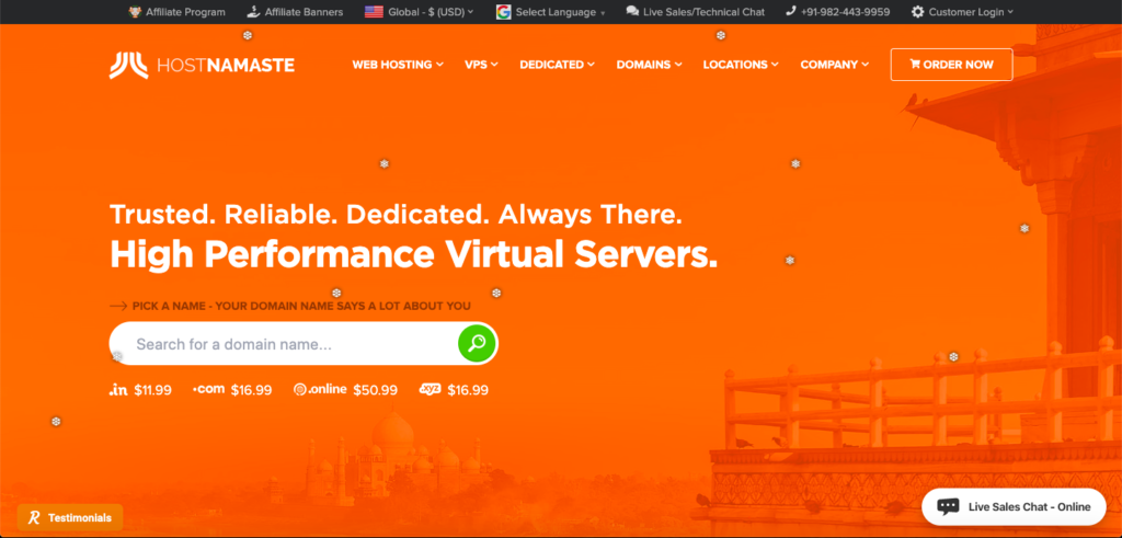 HostNamaste Review : Pricing, Features, Pros, Cons from Expert Advice & Real Users ...